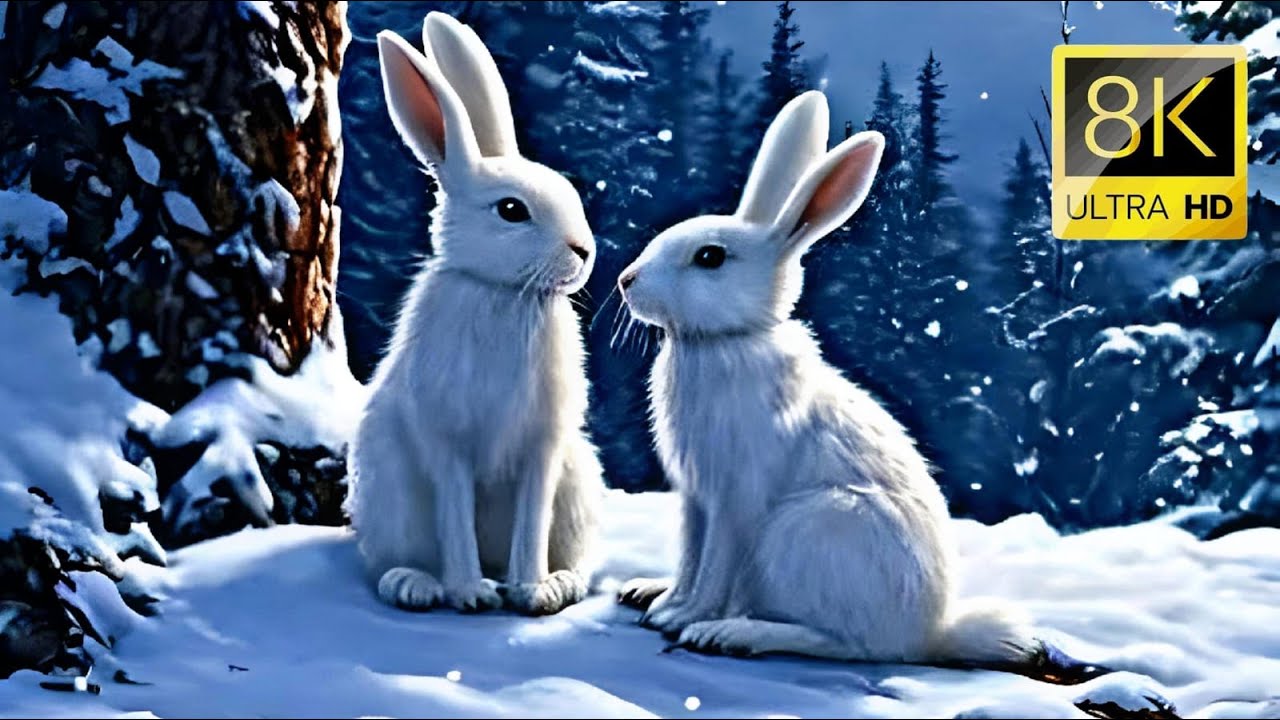 Snowshoe Hares: White in Winter, Brown in Summer | Discover HD
