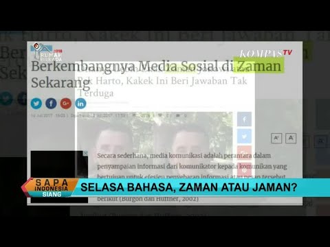 Serapan Bahasa Asing dalam Bahasa Indonesia