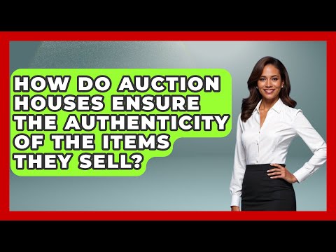 How Do Auction Houses Ensure the Authenticity of the Items They Sell? | The Collectibles Guide