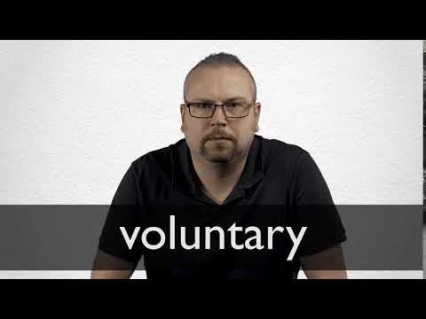 VOLUNTARY definition and meaning | Collins English Dictionary