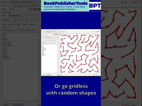 Creating Fun Zig Zag Word Search puzzles with Puzzle Maker Pro