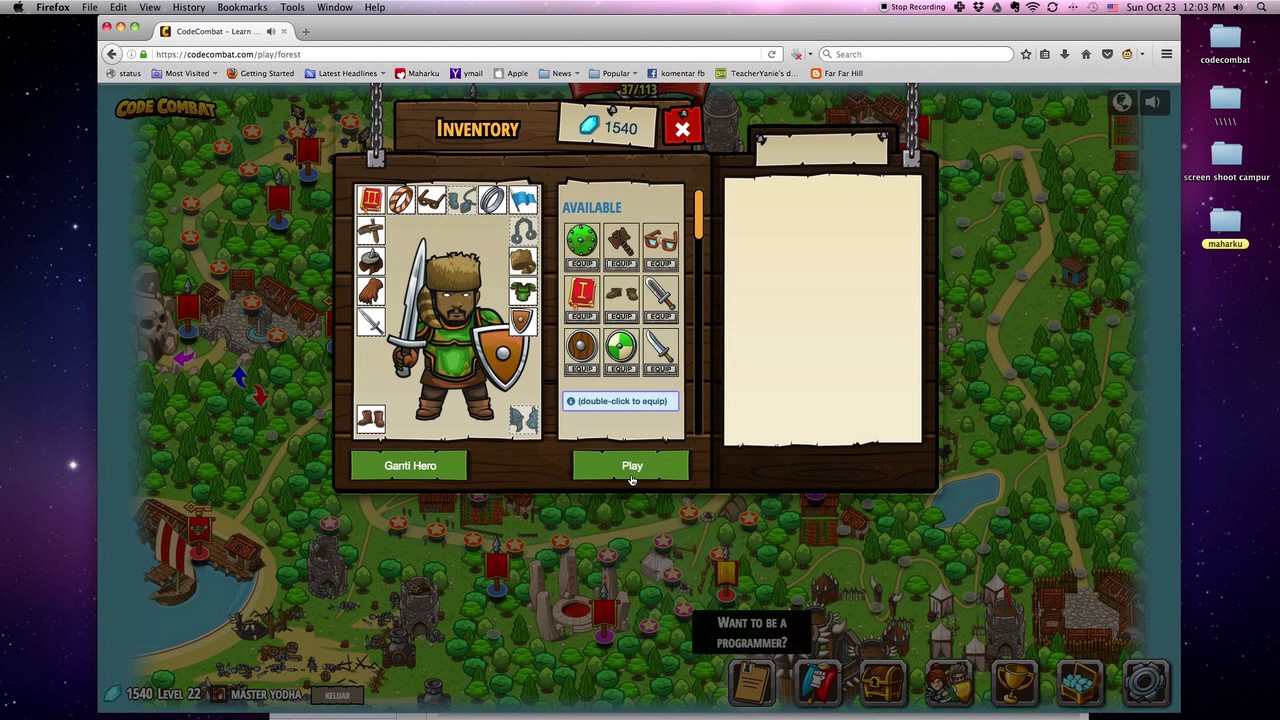 CodeCombat tutorial Seek - And - Hide