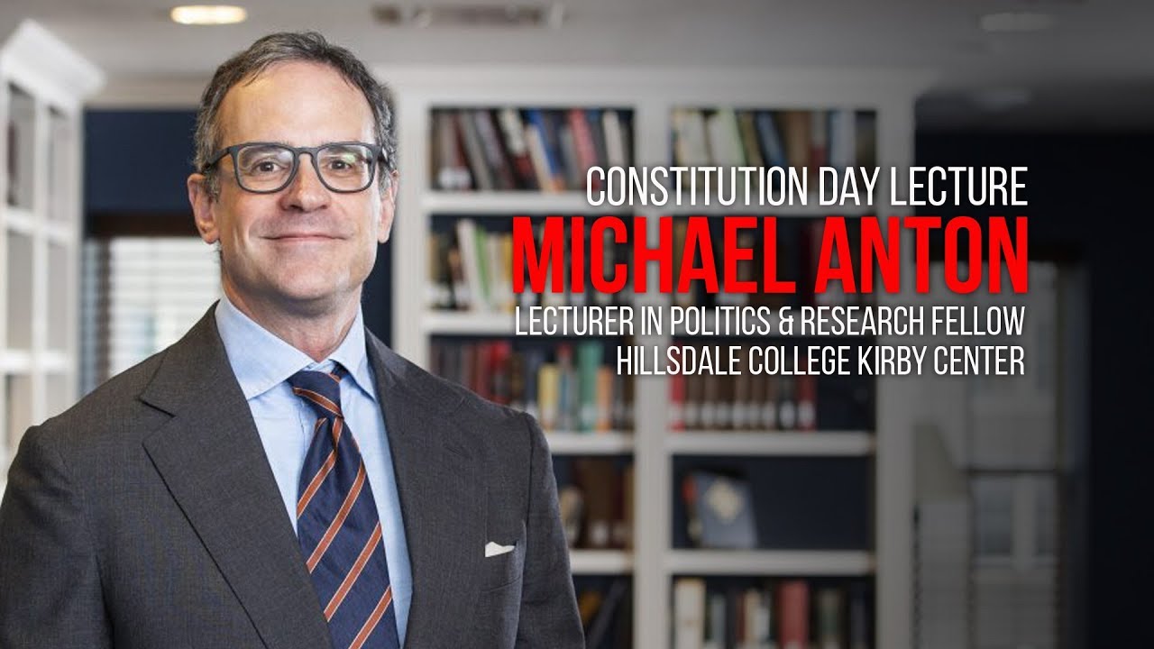Constitution Day Speaker: Michael Anton