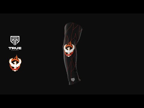 Inferno Arm Sleeve Design, True Apparel
