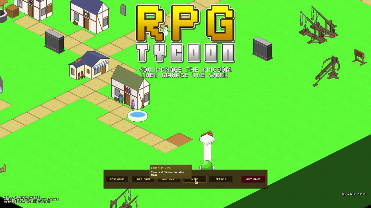 RPG Tycoon - Workshop Tutorial