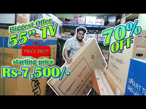 55" Smart TV Biggest Sale | Best 55 inch 4K TV | Factory Outlet Tv For Sale |Up to 70% OFF