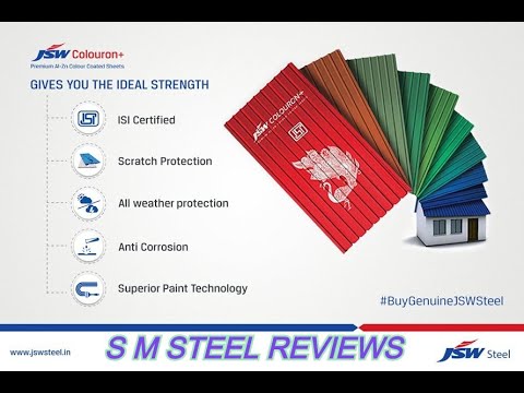 JSW Metal Roofing Sheet - Latest Price, Dealers & Retailers in India