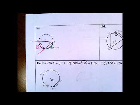 Inscribed Angles Pt 2
