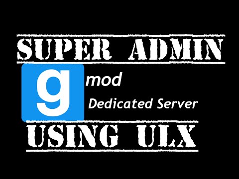 Steam Community :: Video :: How to Become a Garry's Mod Dedicated Server Admin Using ULX