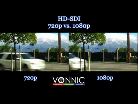 HD-SDI 720p vs. 1080p