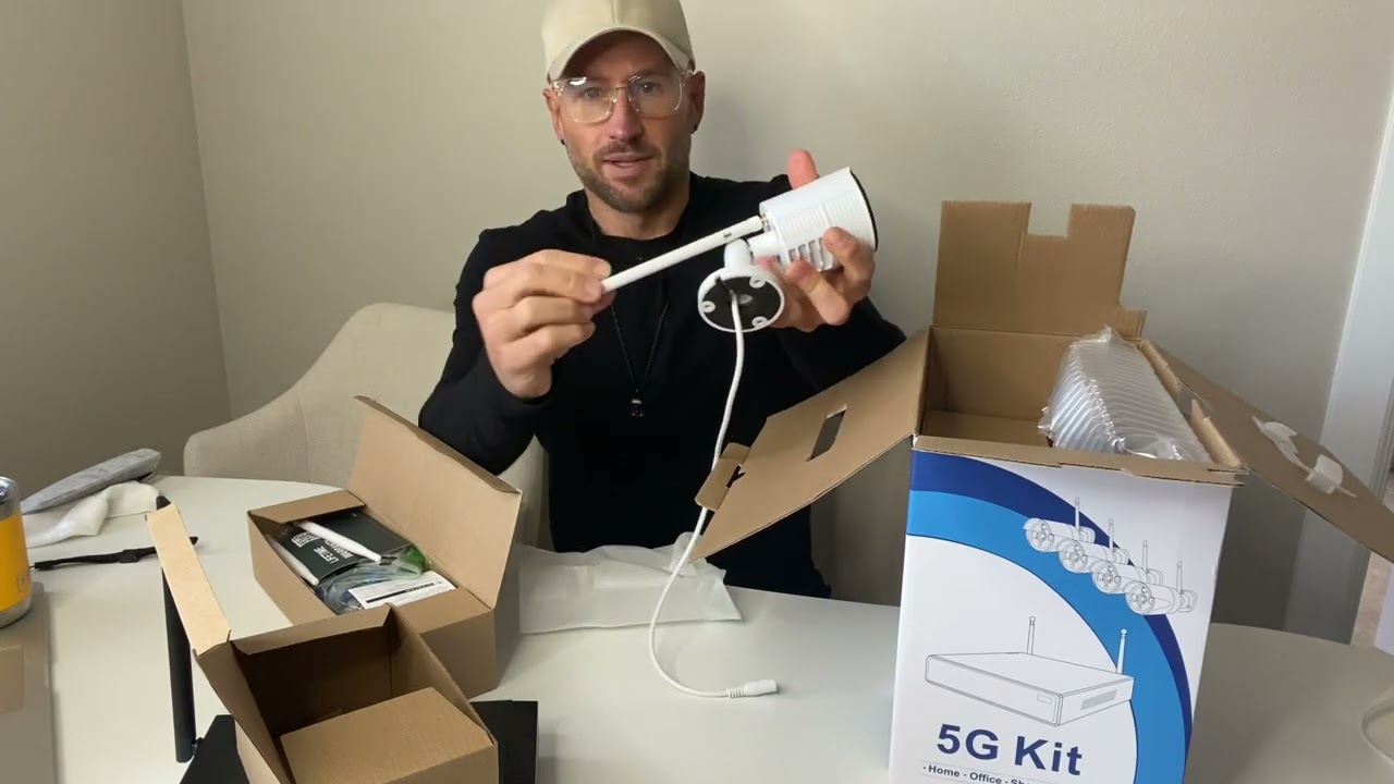 Easiest To Use 5g Security Camera with Server on Amazon SET UP and Review