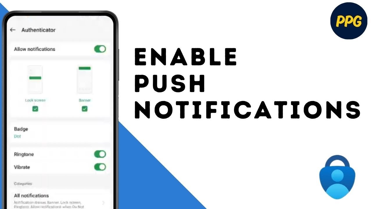 How To Enable Push Notifications On Android For Microsoft Authenticator ?