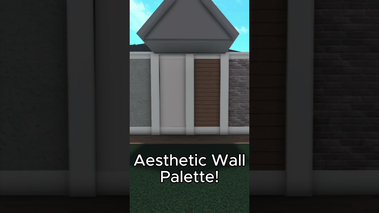 Wall and Roof Color scheme for your Bloxburg home! | Welcome to Bloxburg￼