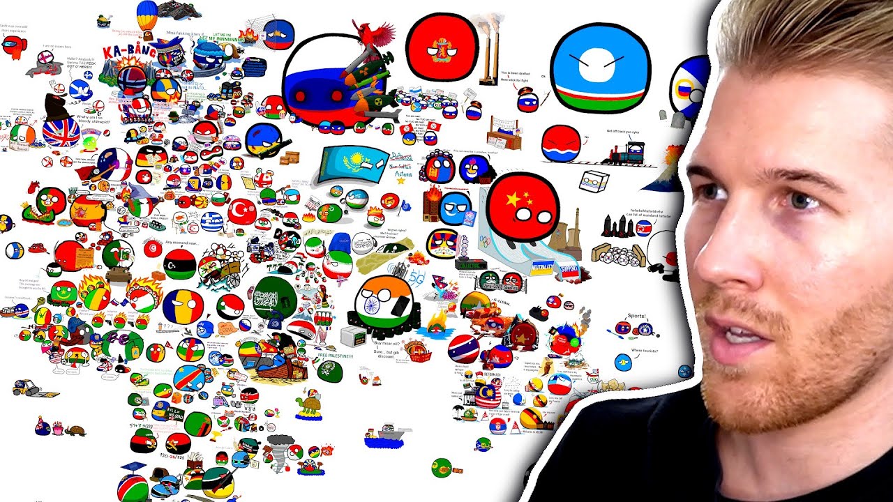 World Maps Explained By Countryballs...