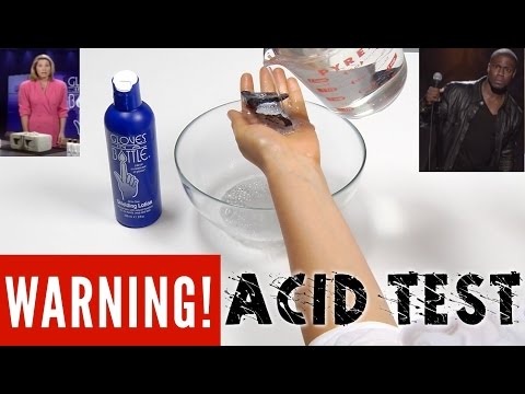 Glove In A Bottle Acid Test - This Lotion Is Incredible
