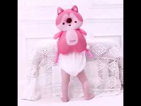 Head Protection Cushion for Baby Toddlers Adjustable Safety Backpack Stuffed Animals Pillow