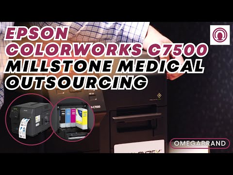 Epson ColorWorks C7500 Millstone Medical Outsourcing Testimonial | OmegaBrand