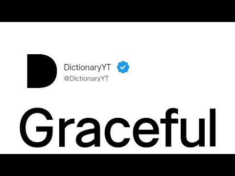 Graceful Meaning in English