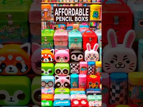Pencil Box Price Under 20, 50, 100 Rupees, Sasta Compass Box, Geometry Box For Girl Boy Kids #shorts