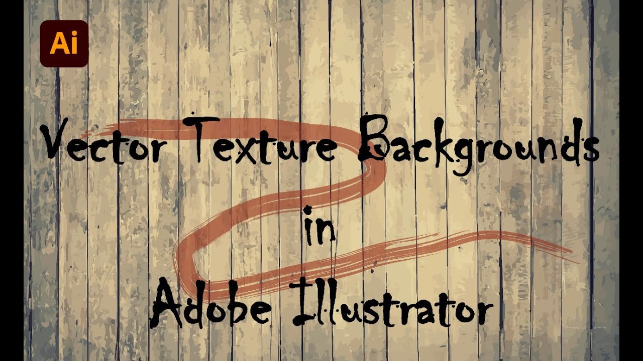 Illustrator Tip: CREATE VECTOR TEXTURE BACKGROUNDS IN ADOBE ILLUSTRATOR | Image Trace Tutorial