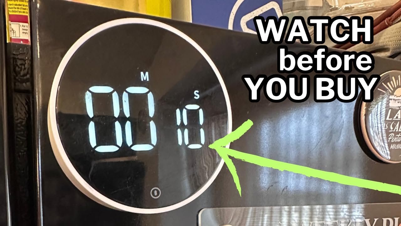 My honest review of VOCOO Digital Kitchen Timer