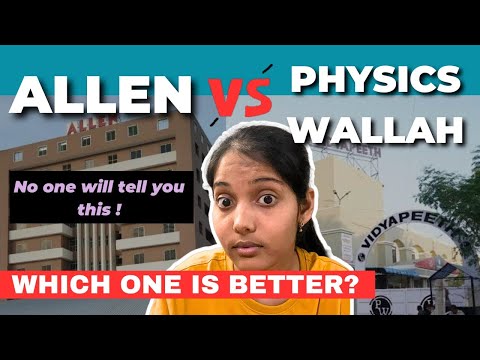 Which one to choose? || ALLEN OR PW??|| Honest review #neet #kotacoaching