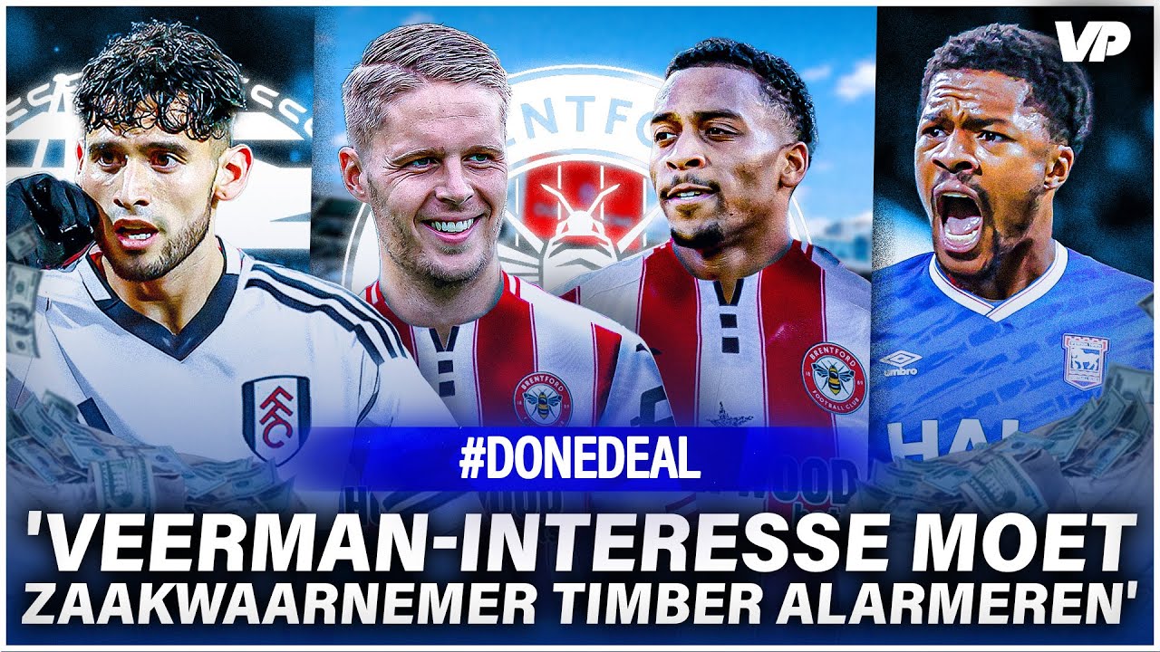 'Premier League-interesse in Veerman zal de zaakwaarnemer van Timber ...