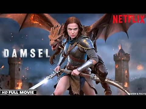 Damsel Full Movie (2024)🔥 A Fierce Battle for Survival! 🐉👑 | New Hollywood Movie | Review & Facts 🎬