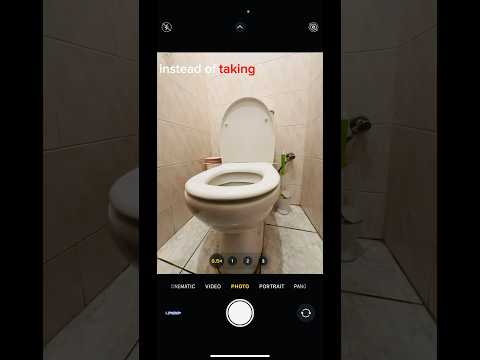 Get rid to those annoying icons when taking photos!