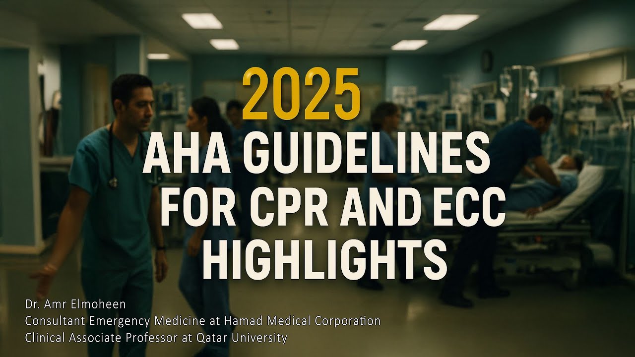🚨 2025 AHA CPR & ECC Guideline Updates | What Every Emergency Physician Must Know! 🫀💥