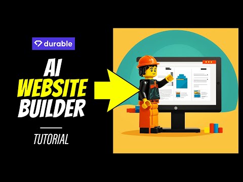 AI Website Builder : Durable AI Tutorial | Build a Website in 30 seconds!