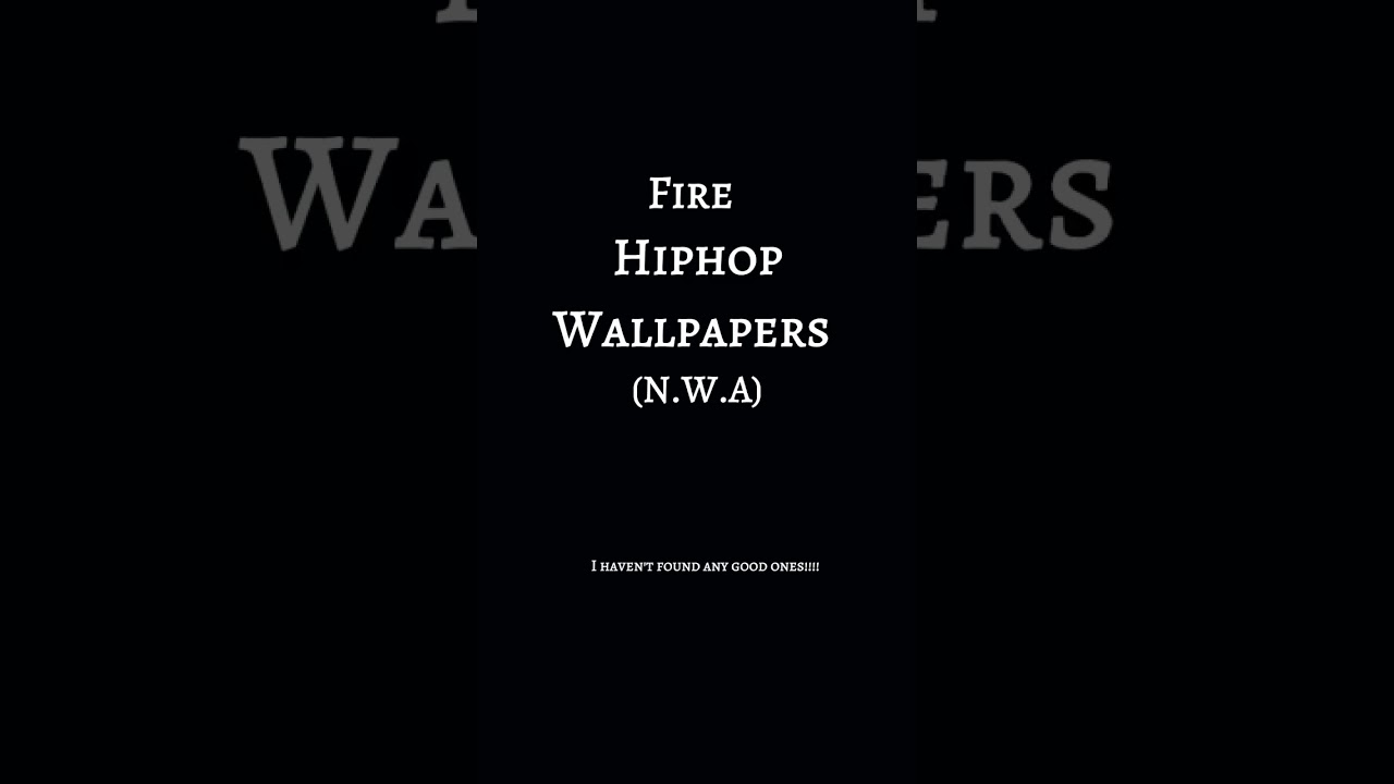 N.W.A Wallpaper👑🔥