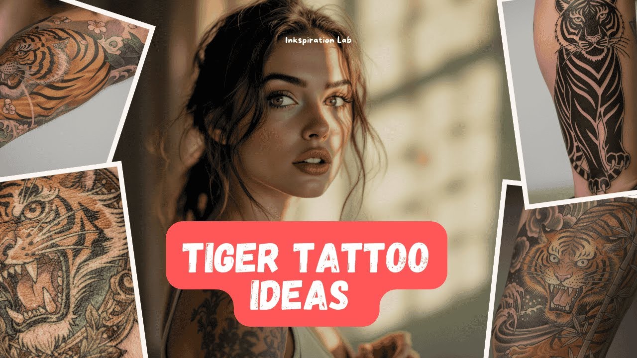 TIGER TATTOO Ideas for Men & Women
