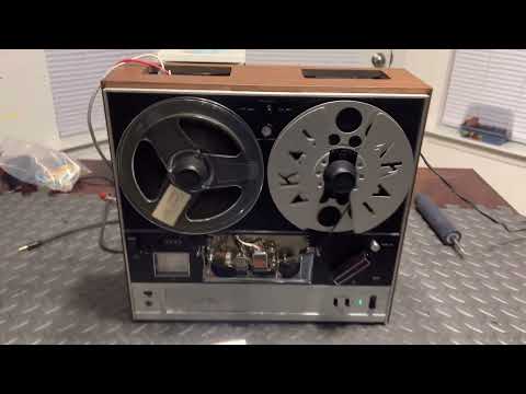 Sony TC-355 Reel to Reel Tape Deck with box serviced | Reverb
