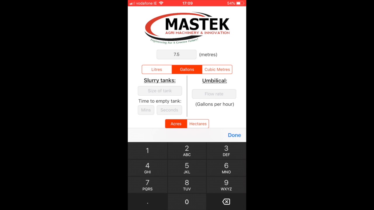 Mastek SmartSpread app
