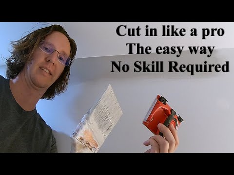 How to cut in when painting walls
