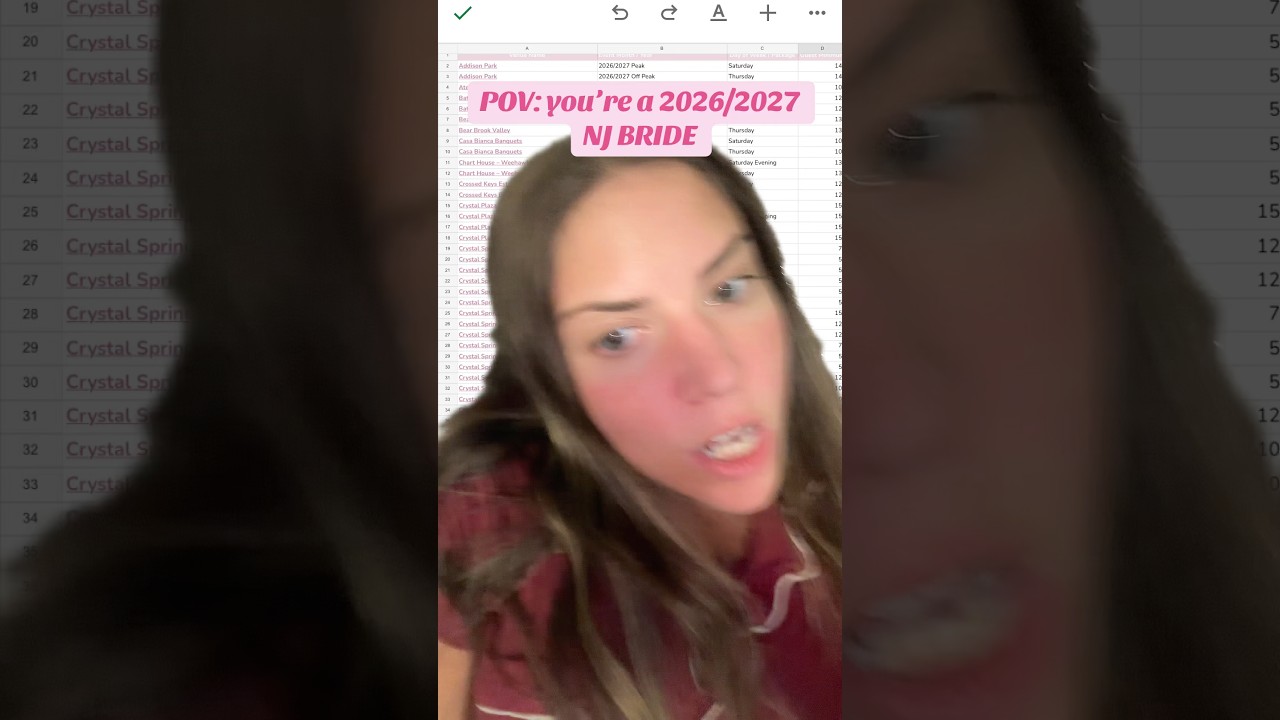 🗓️ 2026–2027 NJ weddings? Get my full venue pricing + hidden fees spreadsheet!