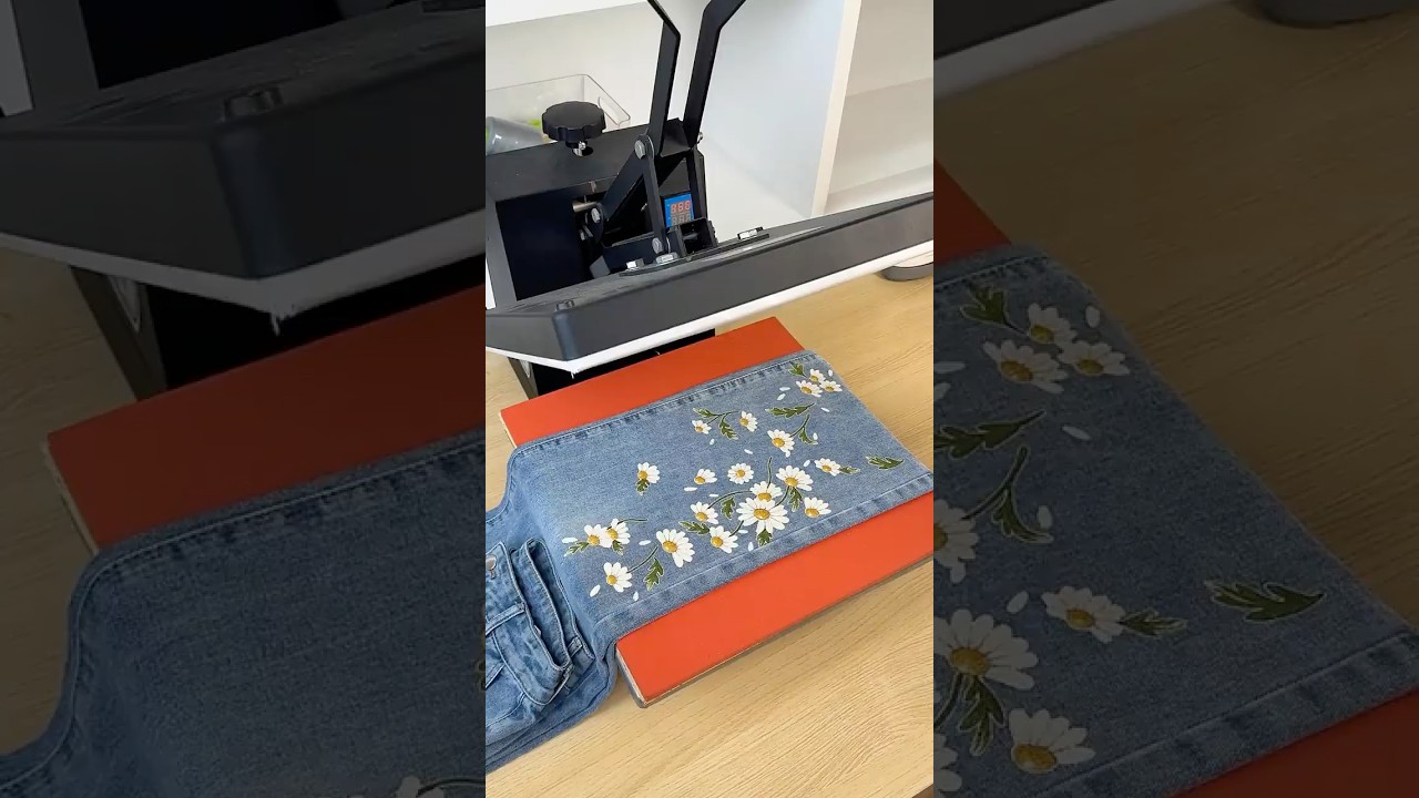How to make bestselling custom denim jeans with xTool Apparel Printer 🔥 | Wear it or sell it!