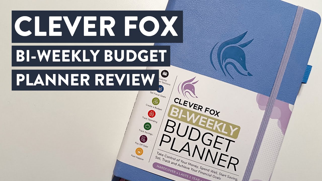 Clever Fox Bi-Weekly Budget Planner Review and Flip Through
