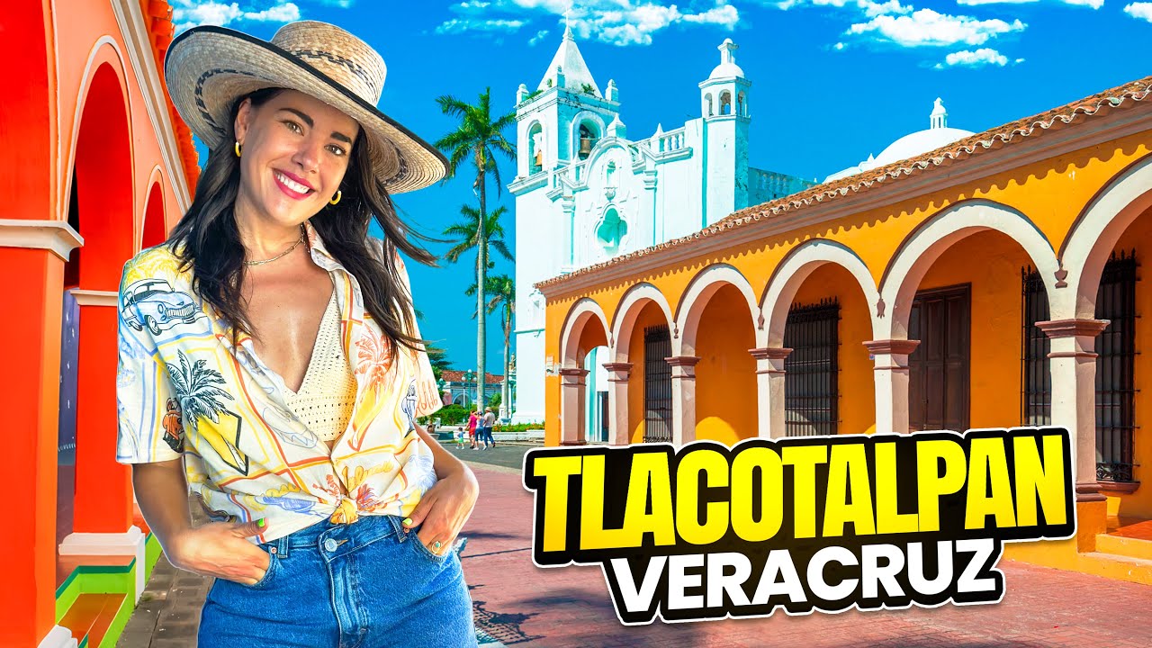 TLACOTALPAN 🌺 El Pueblo LLENO de COLOR que ¡Te ENCANTARÁ!
