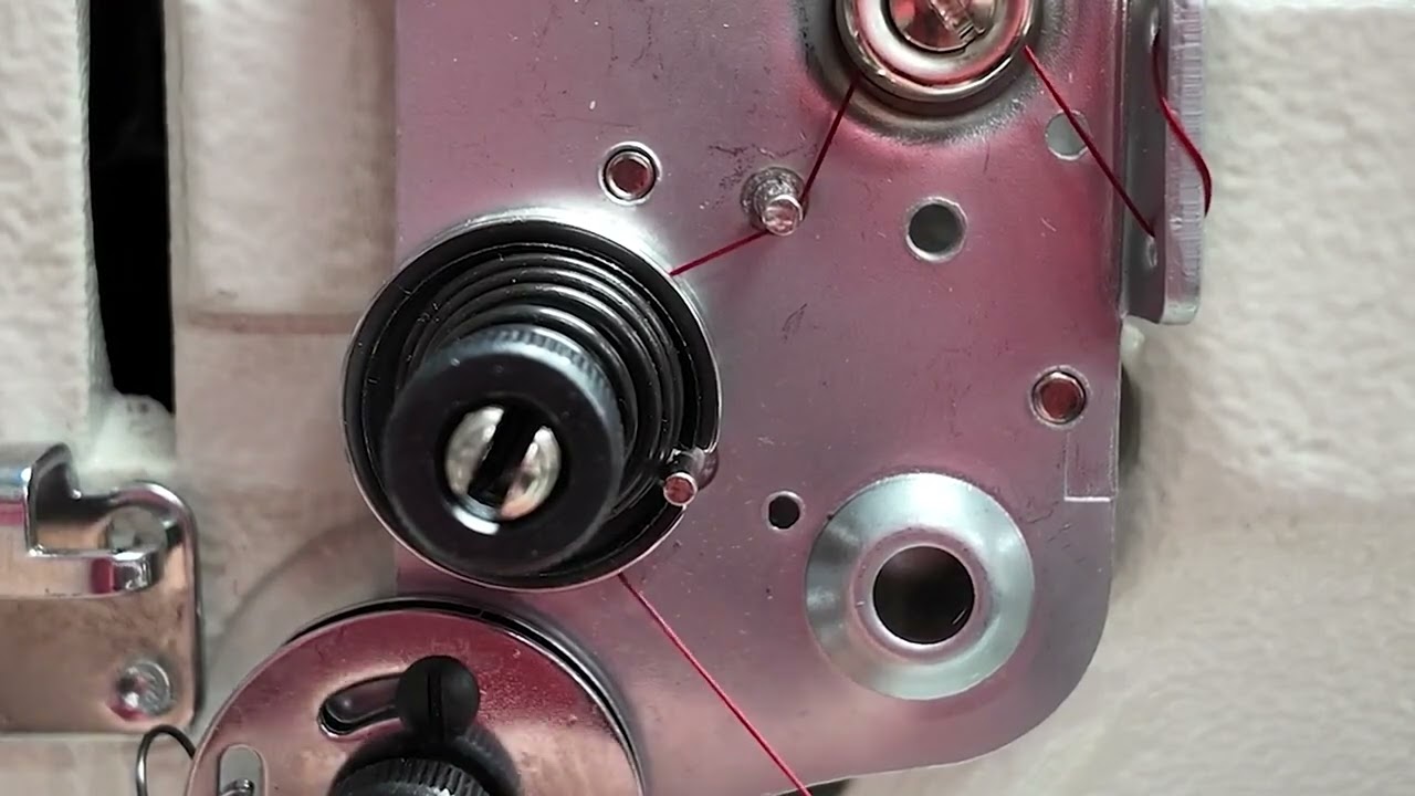 How To Thread A Post Bed Machine - Artisan 4618