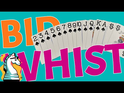 How to Play Bid Whist: FULL example round included!