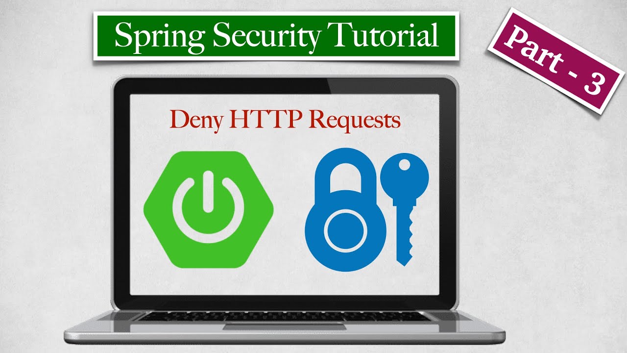 Spring Security Tutorial - Part 3 - Deny all the HTTP Requests