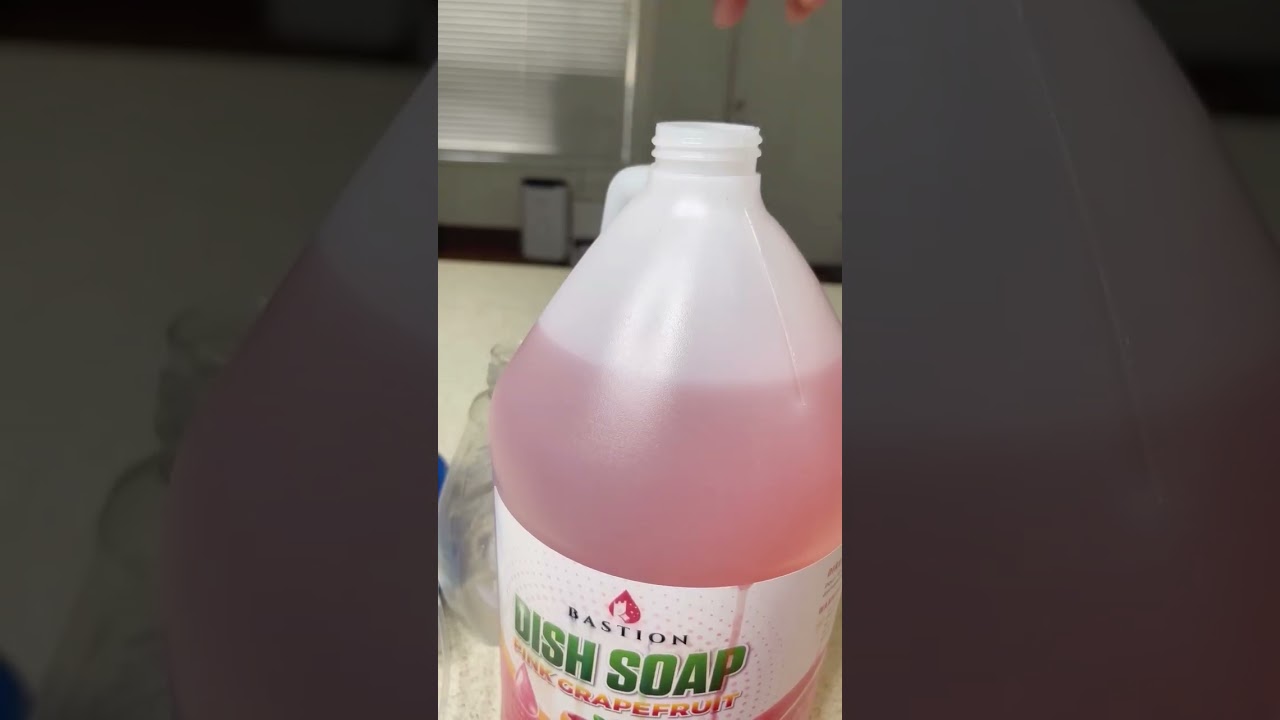 DIY DISH SPRAY REFILL!! MUST TRY🌸👌🏽 #cleaning #clean