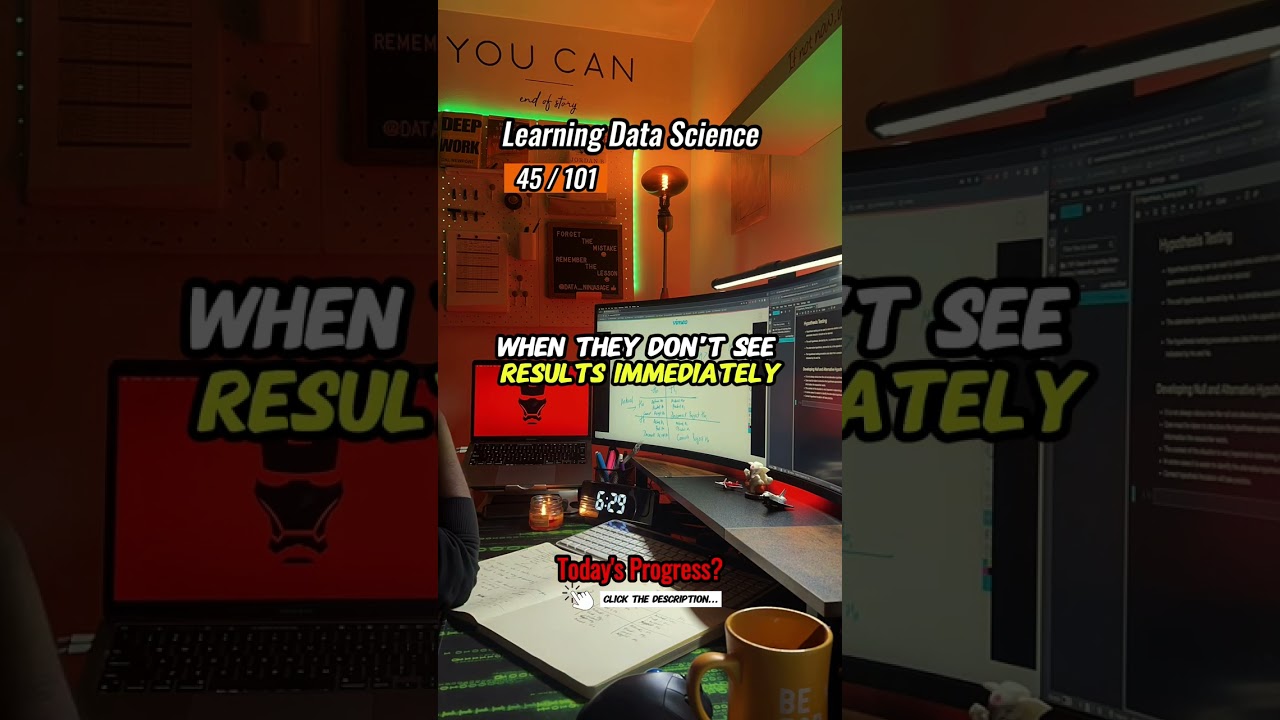 Learning Data Science 45 / 101. #datasciencejourney #techtransformation