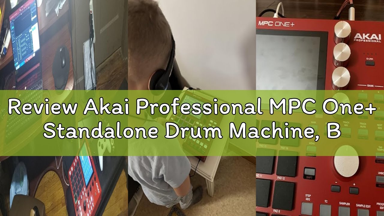Review Akai Professional MPC One+ Standalone Drum Machine, Beat Maker and MIDI Controller with WiFi,