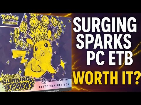 Surging Sparks Pokémon Center ETB – Worth the Hype?