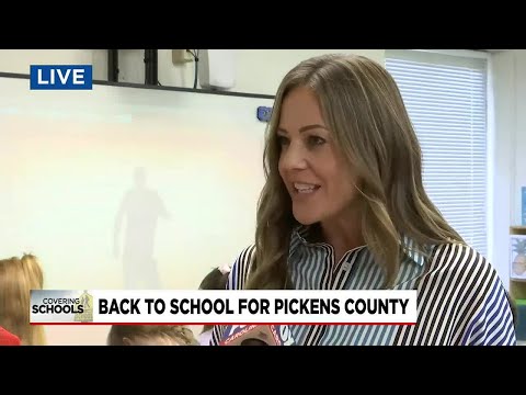 Back to school for Pickens County