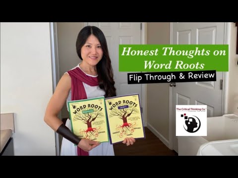 WORD ROOTS VOCABULARY // BIG SAVINGS //Review & Flip Through // BEGINNING & LEVEL 1 // Curriculum