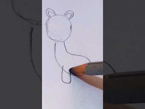 How To Draw A Cute Giraffe